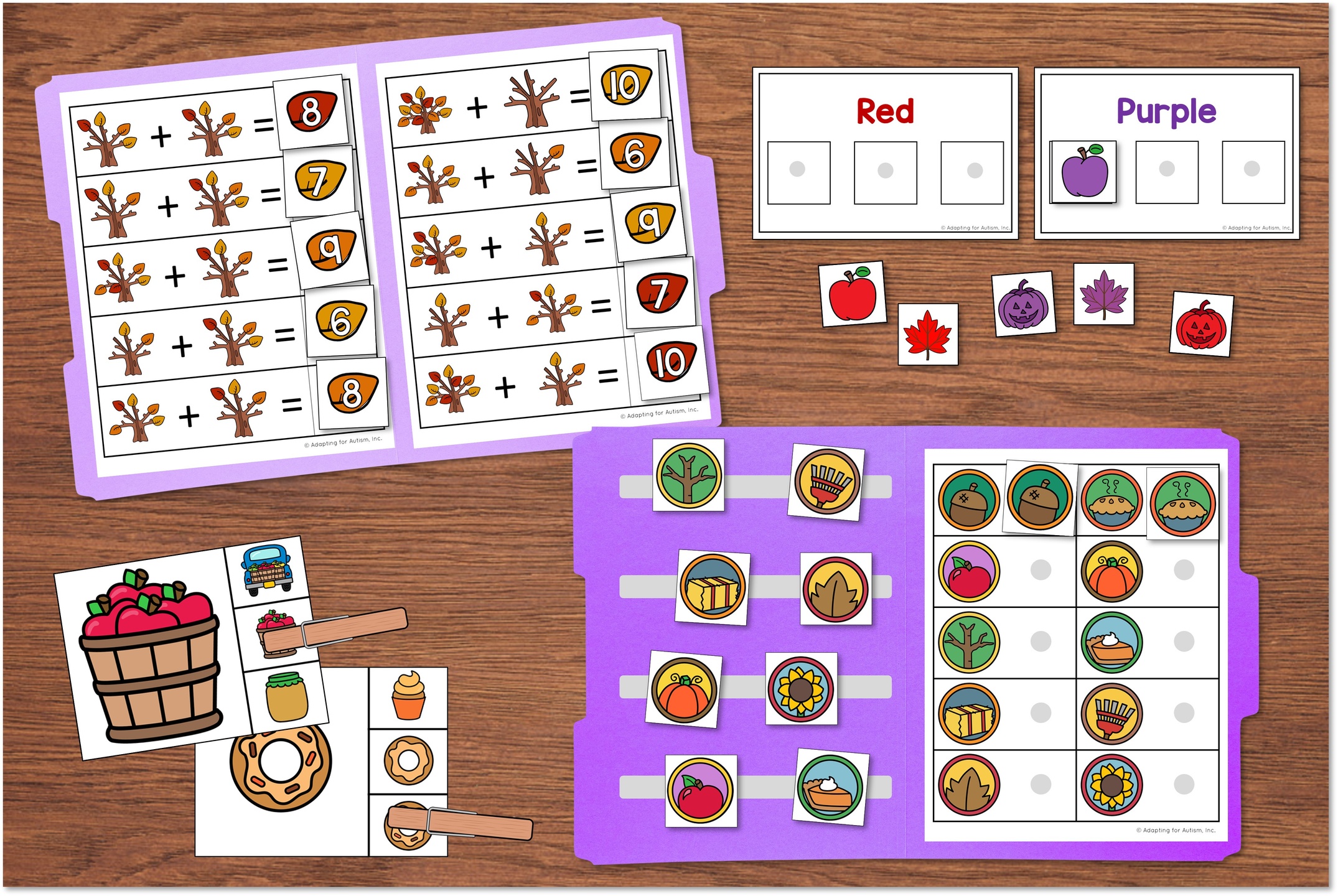 Subscribe to Adapting for Autism Plus for new tasks every month!