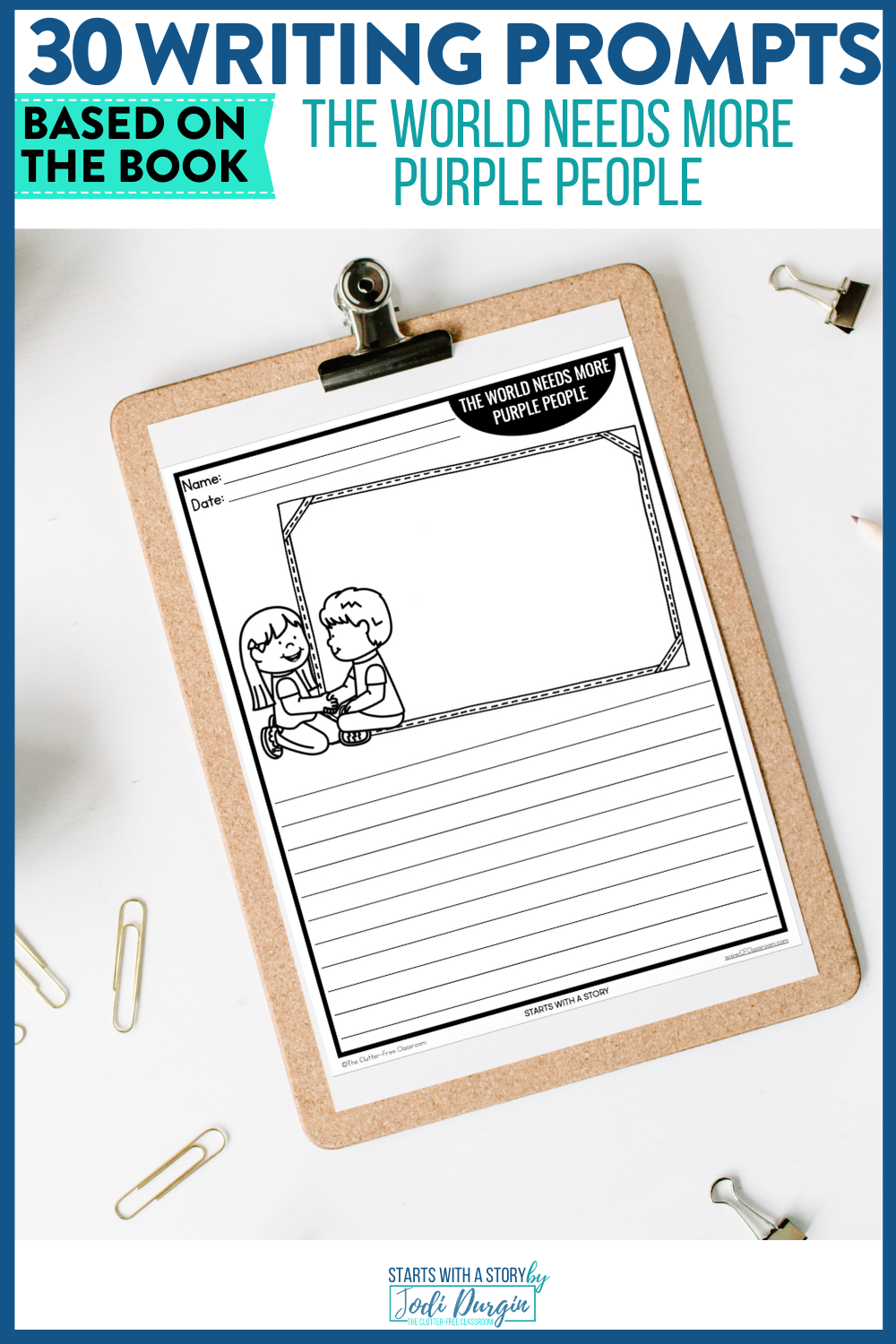 The World Needs More Purple People Book Activities