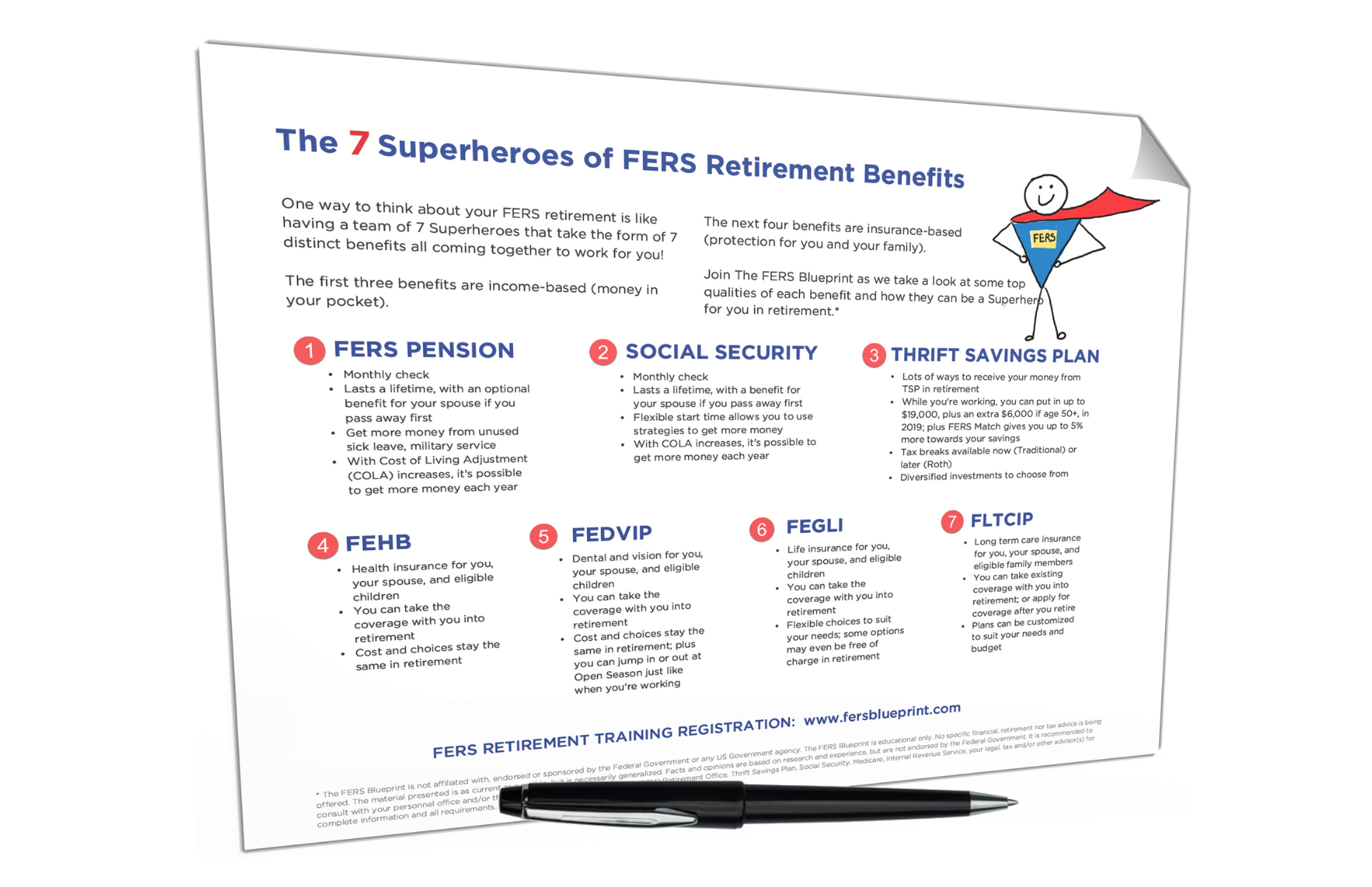7 Superheroes Of FERS Ret Benefits Guide FERS Retirement Resources