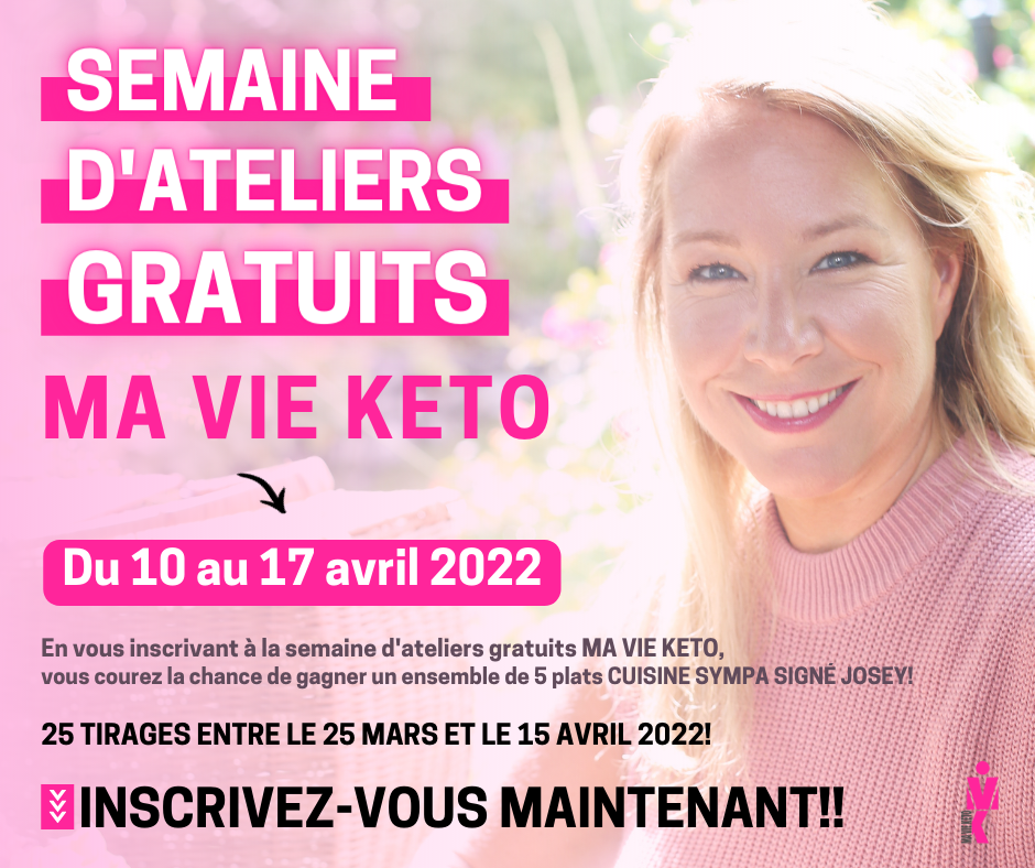 Académie du Keto - Diète Cétogène et perte de poids - Josey Arsenault