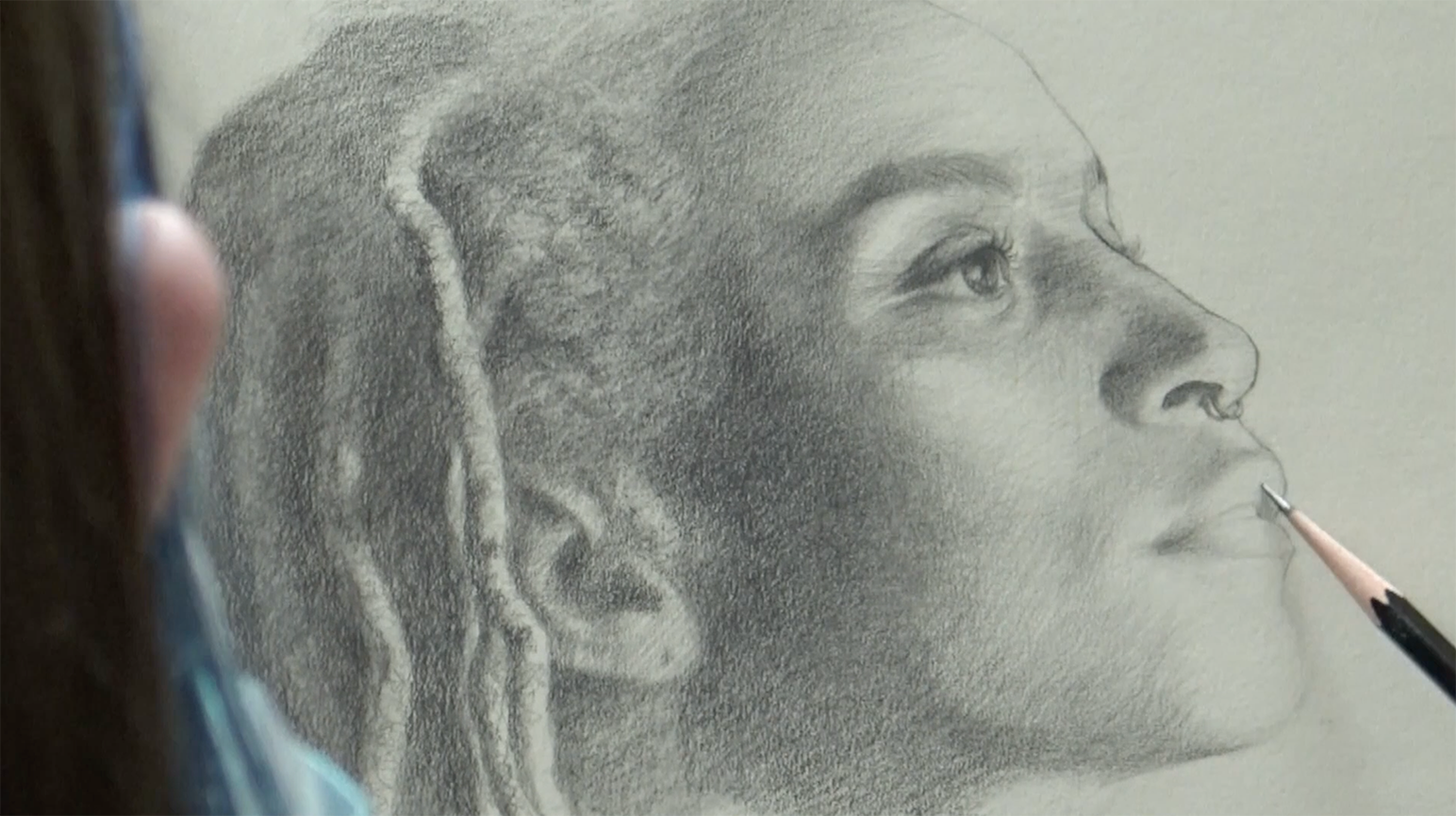 how to draw portrait video