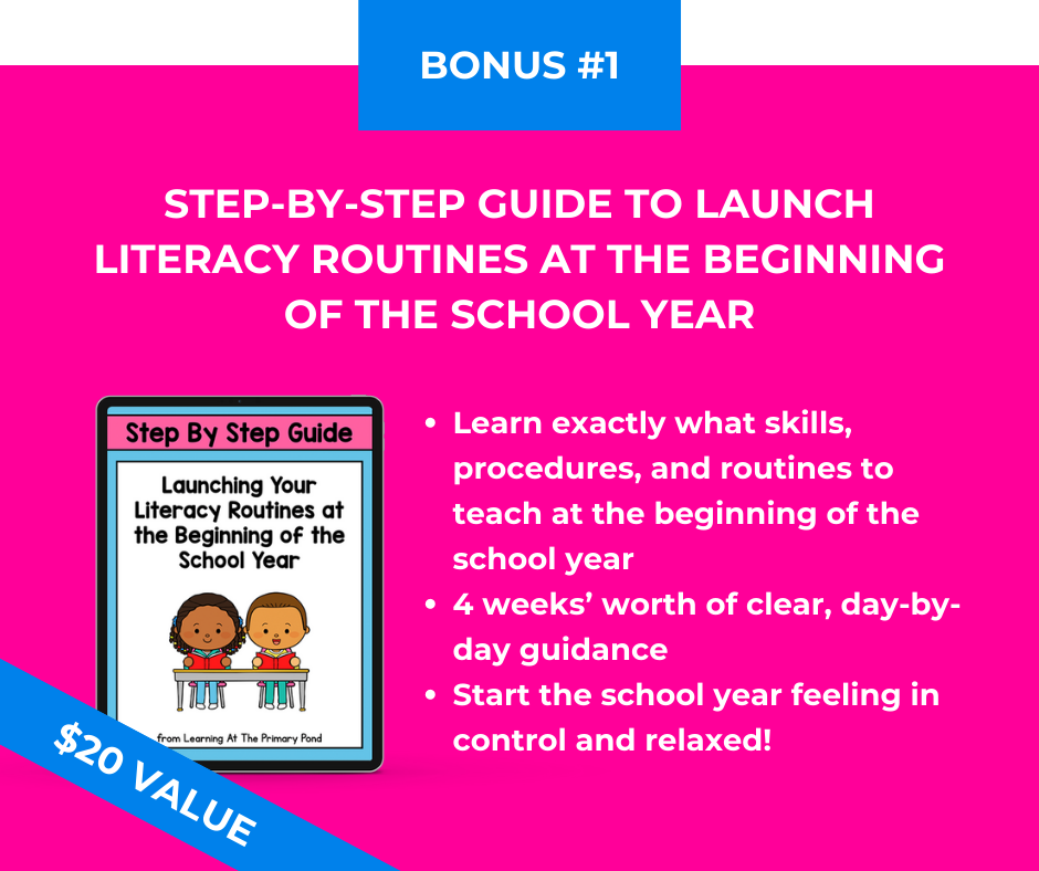 First & Second Grade Literacy Club