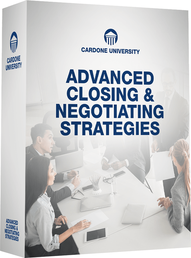 Advanced Closing & Negotiating Strategies